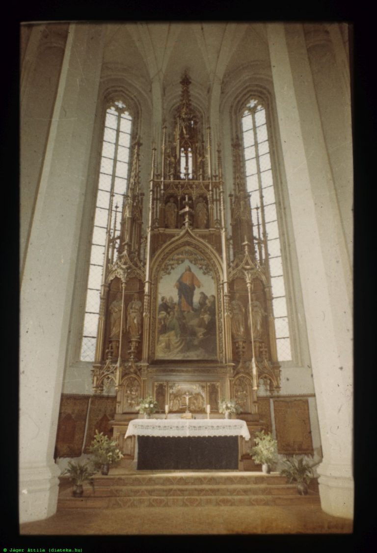 Fekete templom főoltára, Brassó – DiaTéka.hu